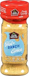 Club House, Quality Natural Herbs & Spices, Hot & Ranch Seasoning, 165g ...