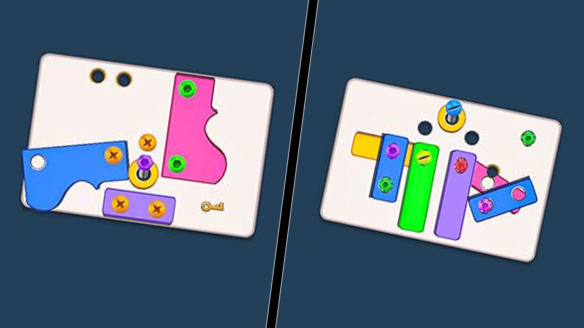 Screw Master Pin Jam Puzzle: Take Off Nuts & Bolts Sort Challenge ...
