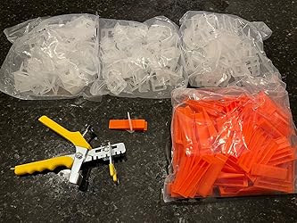TILER Tile Tools Tile Leveling System with Tile Plier - 300-Piece Tile ...