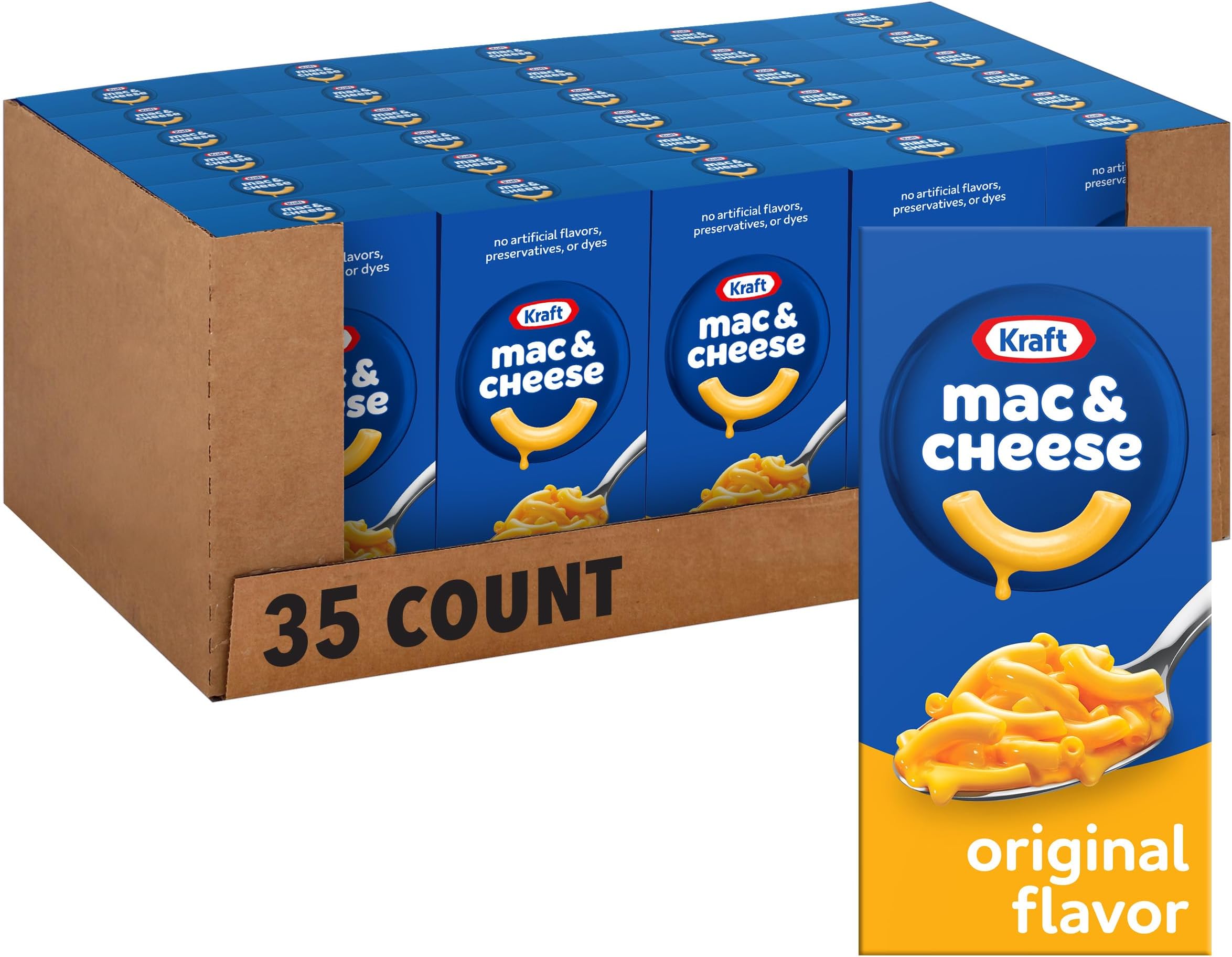 Amazon.com : Kraft Easy Mac Original Macaroni & Cheese Microwavable ...