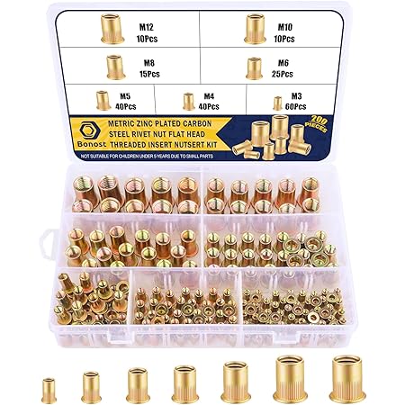 Amazon.com: Performance Tool W5251 Rivet Assortment - 120pc SAE ...