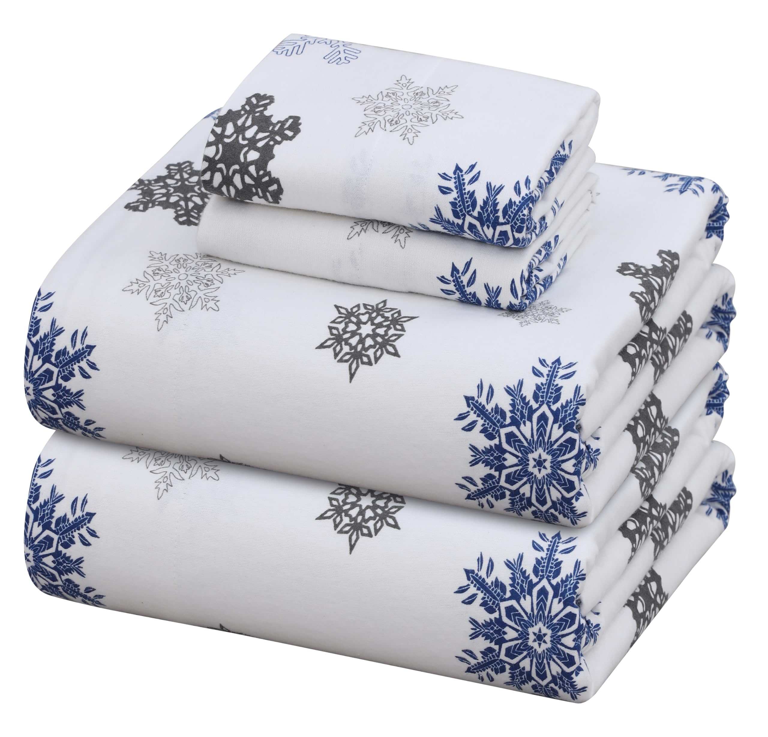 Amazon.com: ZOYER Flannel Sheets California King Size - Soft & Comfy ...