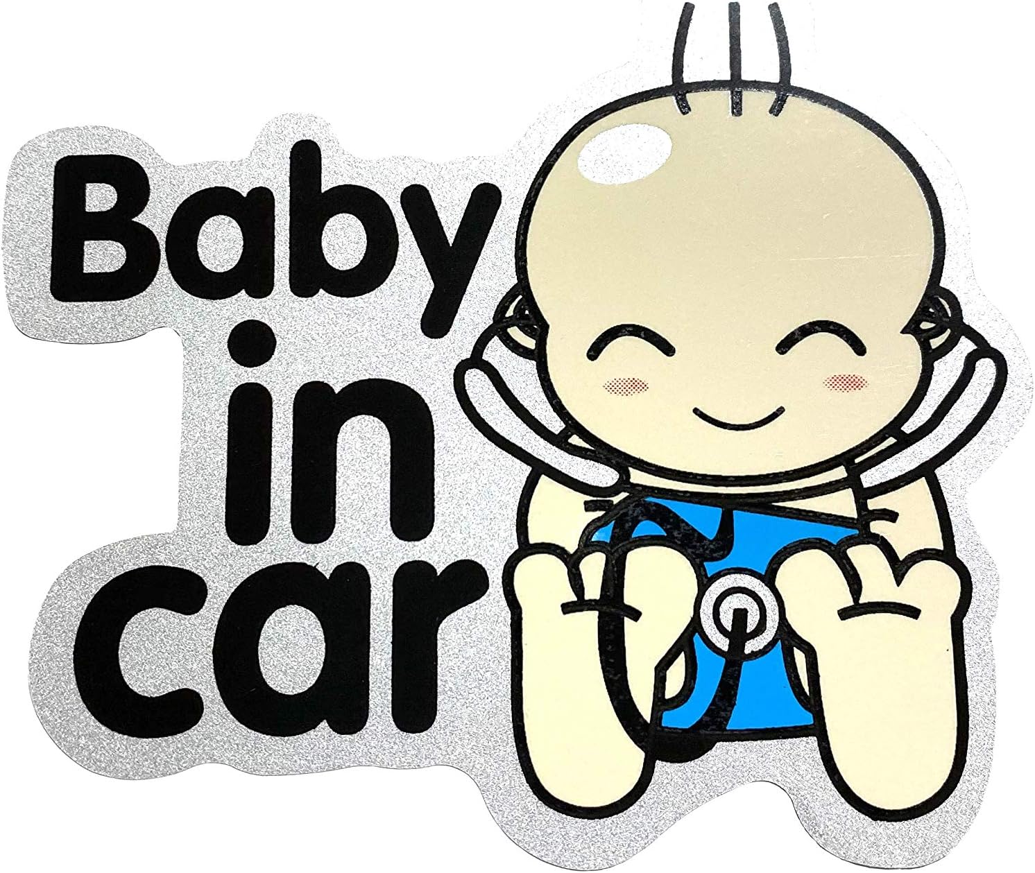 Amazon.com: Baby in Car Sticker Decals Safety Signs Baby On Board ...