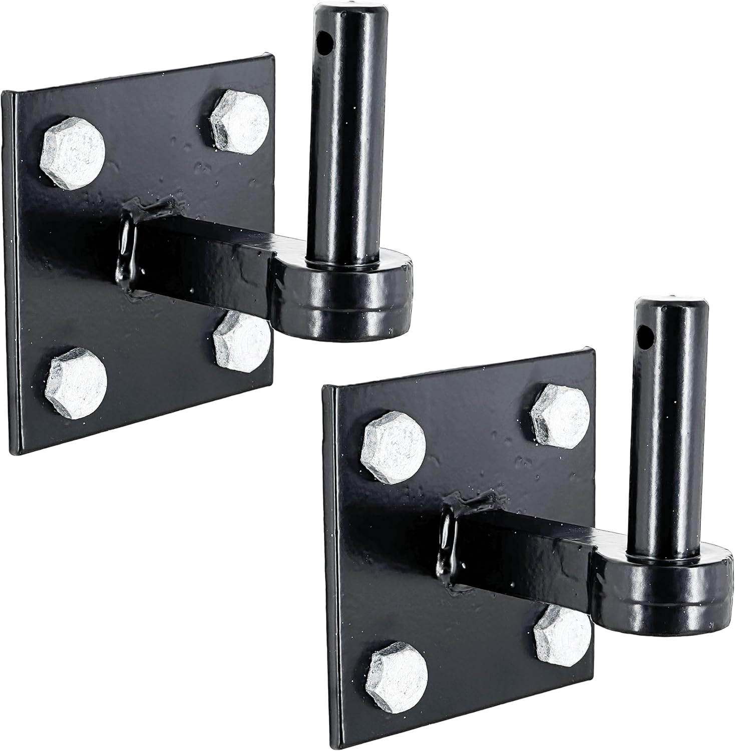 IRONTITE® 2 Pack Heavy Duty Gate Hinges, 19mm Gate Hooks On Plate, to ...