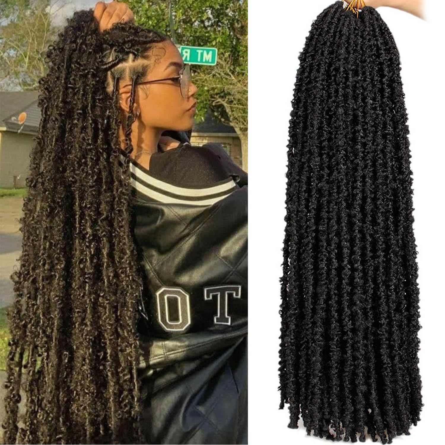 Faux Locs 16 Inch Soft Locs Crochet Hair 6 Packs Short New Faux Locs