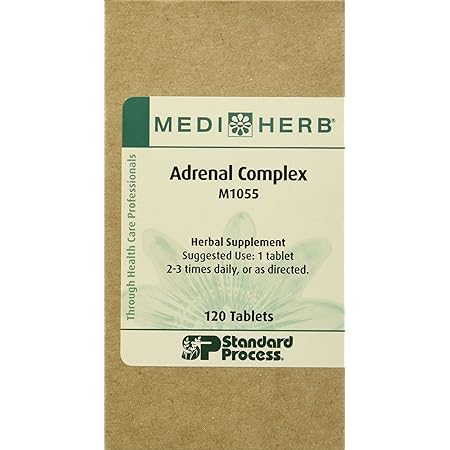 Amazon.com: Adrenal Complex By Medi Herb 120 Tablets : Health & Household
