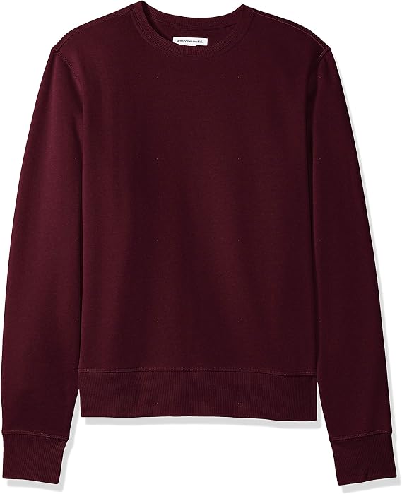 Amazon Essentials Mens Long-Sleeve Crewneck Fleece Sweatshirt : Amazon ...