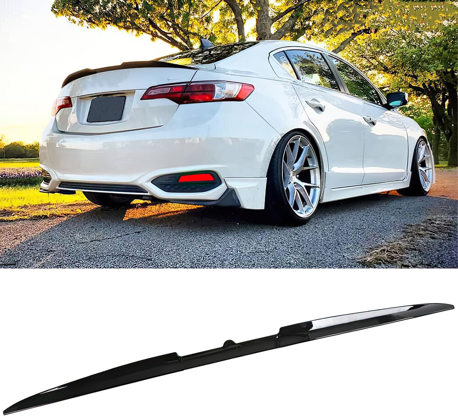 Amazon.com: DREAMOTOR Car Universal Rear Spoiler 54" Trunk Spoiler ...
