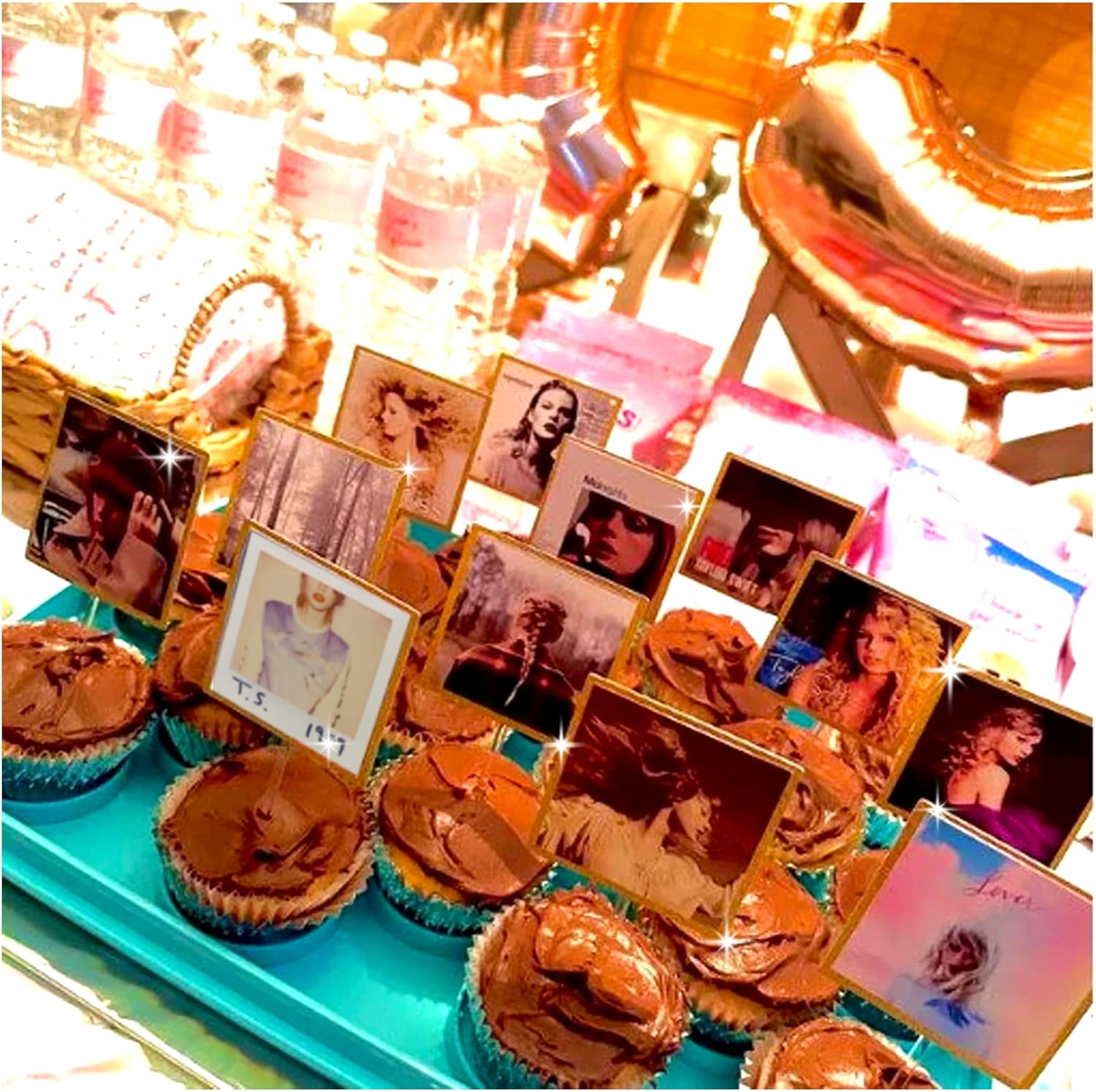 Amazon.com: Singer Cupcake Toppers, Cake Topper, 12Pcs Birthday Party ...