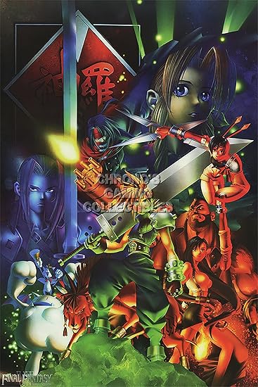 Amazon.com: PrimePoster - Final Fantasy VII Characters Poster Glossy ...