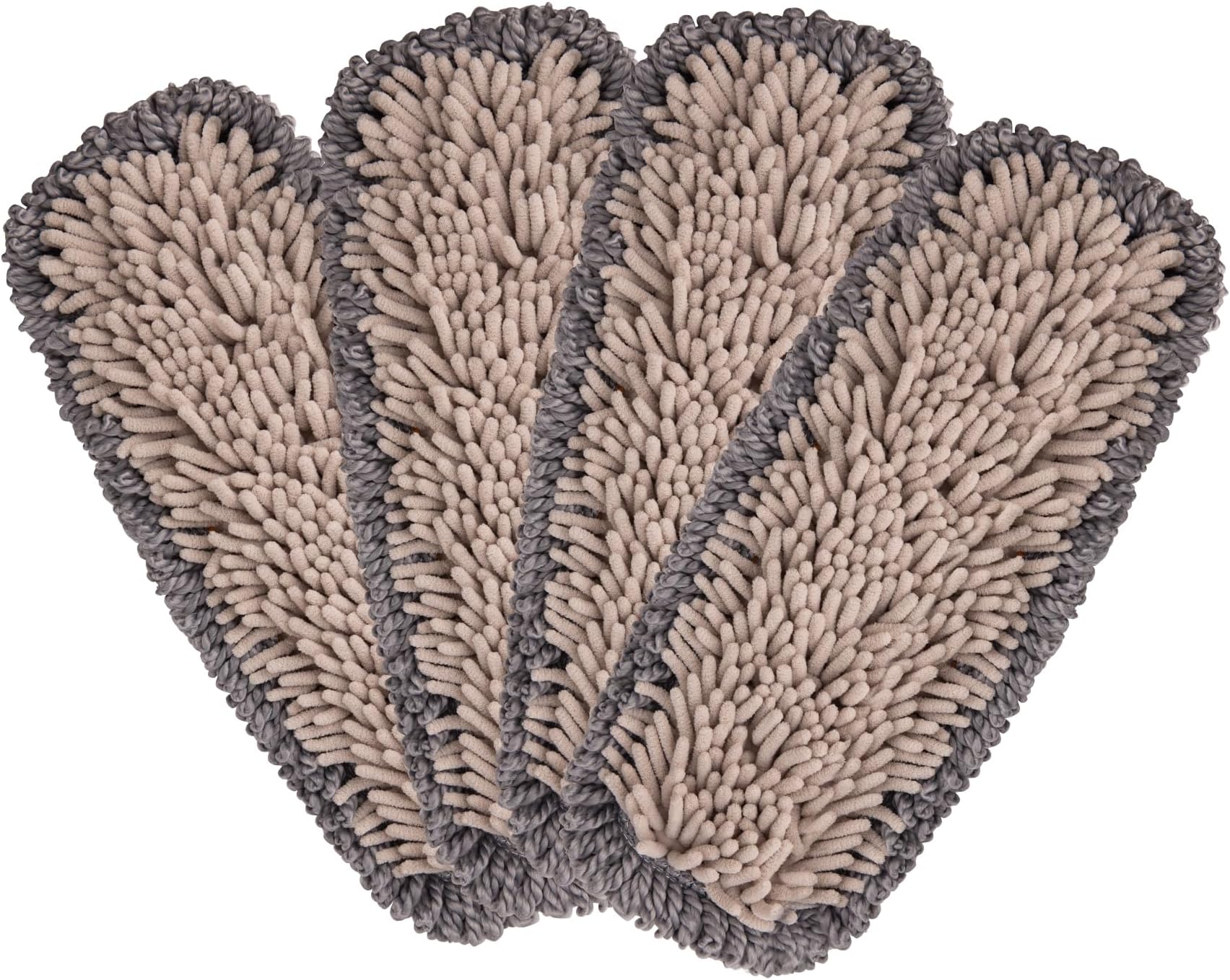 Amazon.com: CLEANHOME Dust Mop Pads 6 Pieces for Floor Cleaning ...