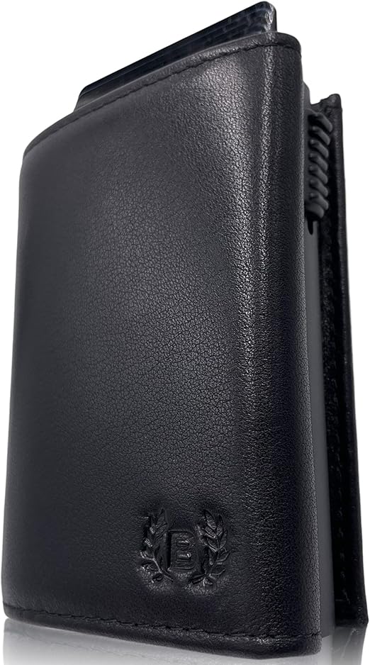Bellazos Geldbörse aus echtem Leder mit Münzfach und RFID Schutz ...