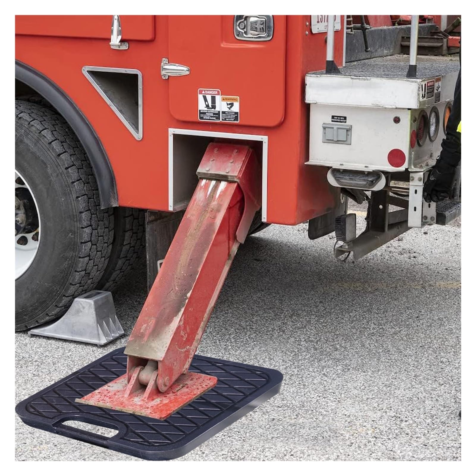 Amazon.com: Black Stabilizer Jack Pads for RV, Camper, Heavy Duty Crane ...