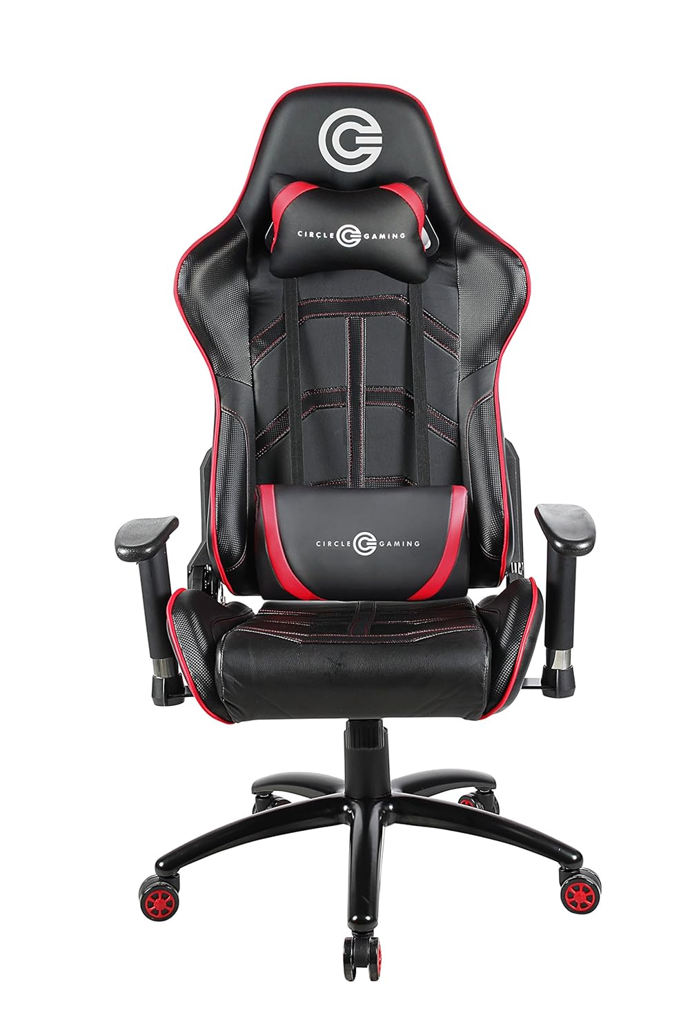 Circle Gaming CH75 Red/Black All Moulded Foam with 4D ARM Rest Having ...