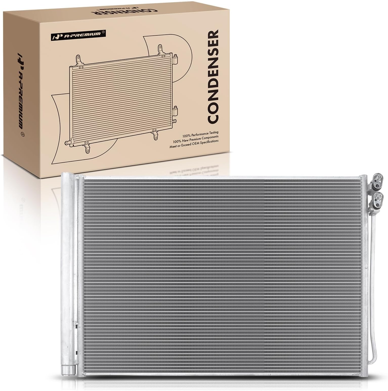 Amazon.com: AC Condenser A/C Air Conditioning with Receiver Drier for ...
