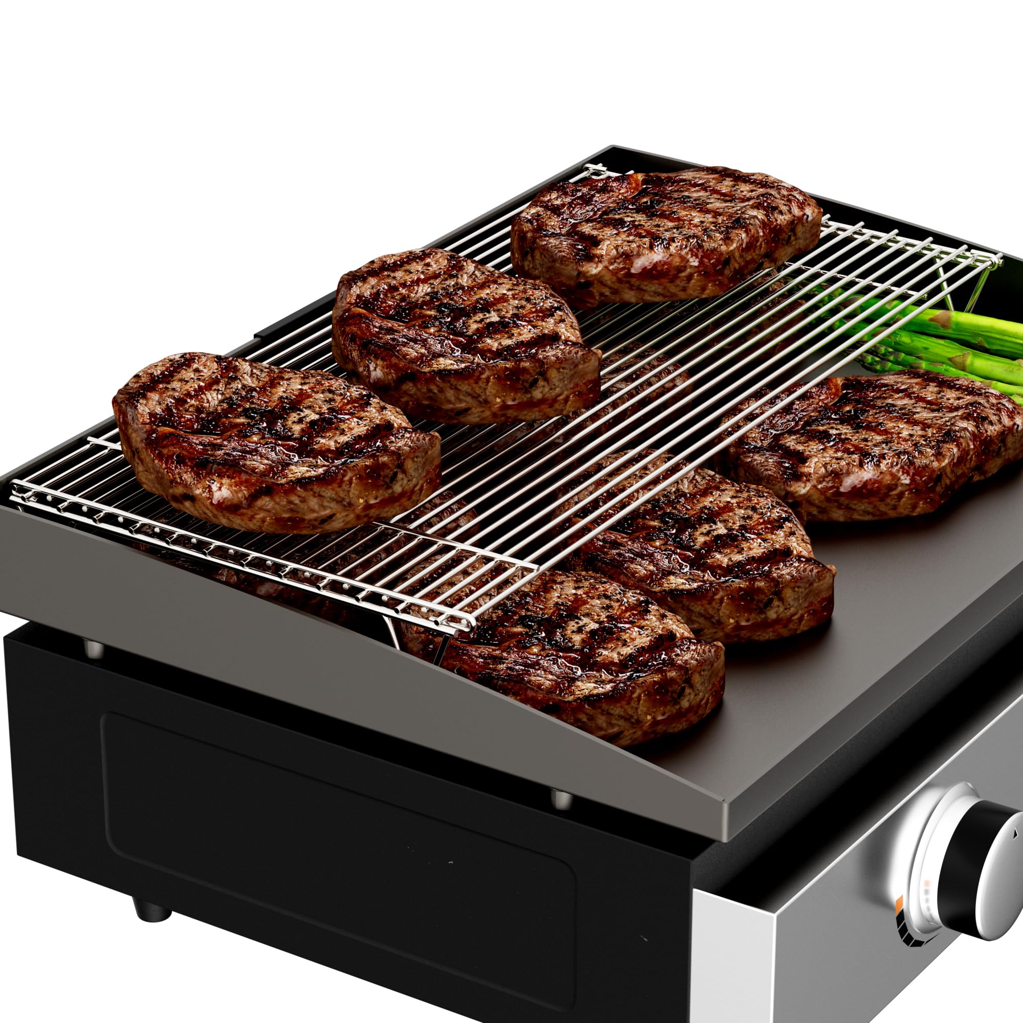 Snapklik.com : Adjustable Griddle Warming Rack For Blackstone 22 28 36 ...