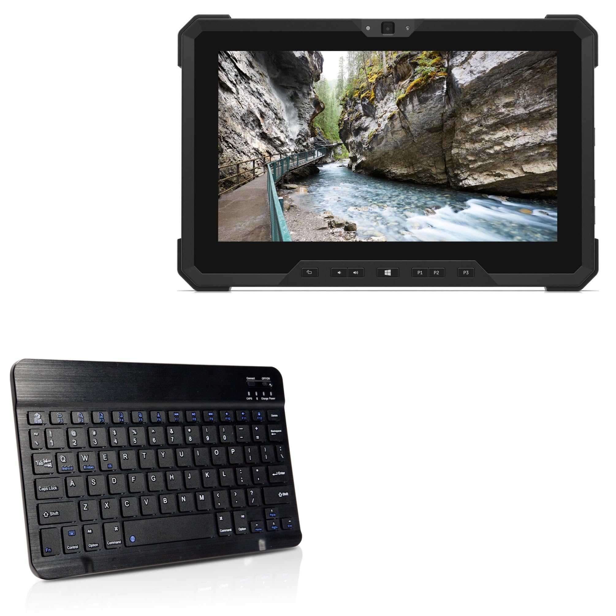 Amazon.com: BoxWave Keyboard Compatible with Dell Latitude 7212 Rugged ...