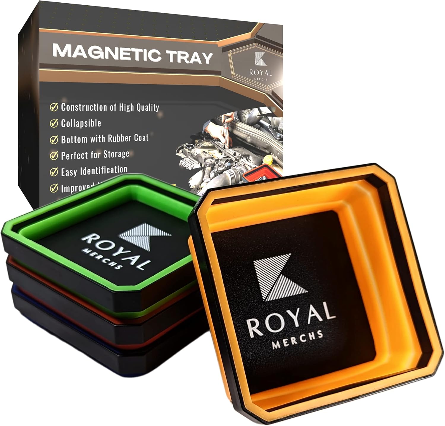 Amazon.com: Royal Merchs Magnetic Tool Holder 3.0 - Mechanic Tools ...