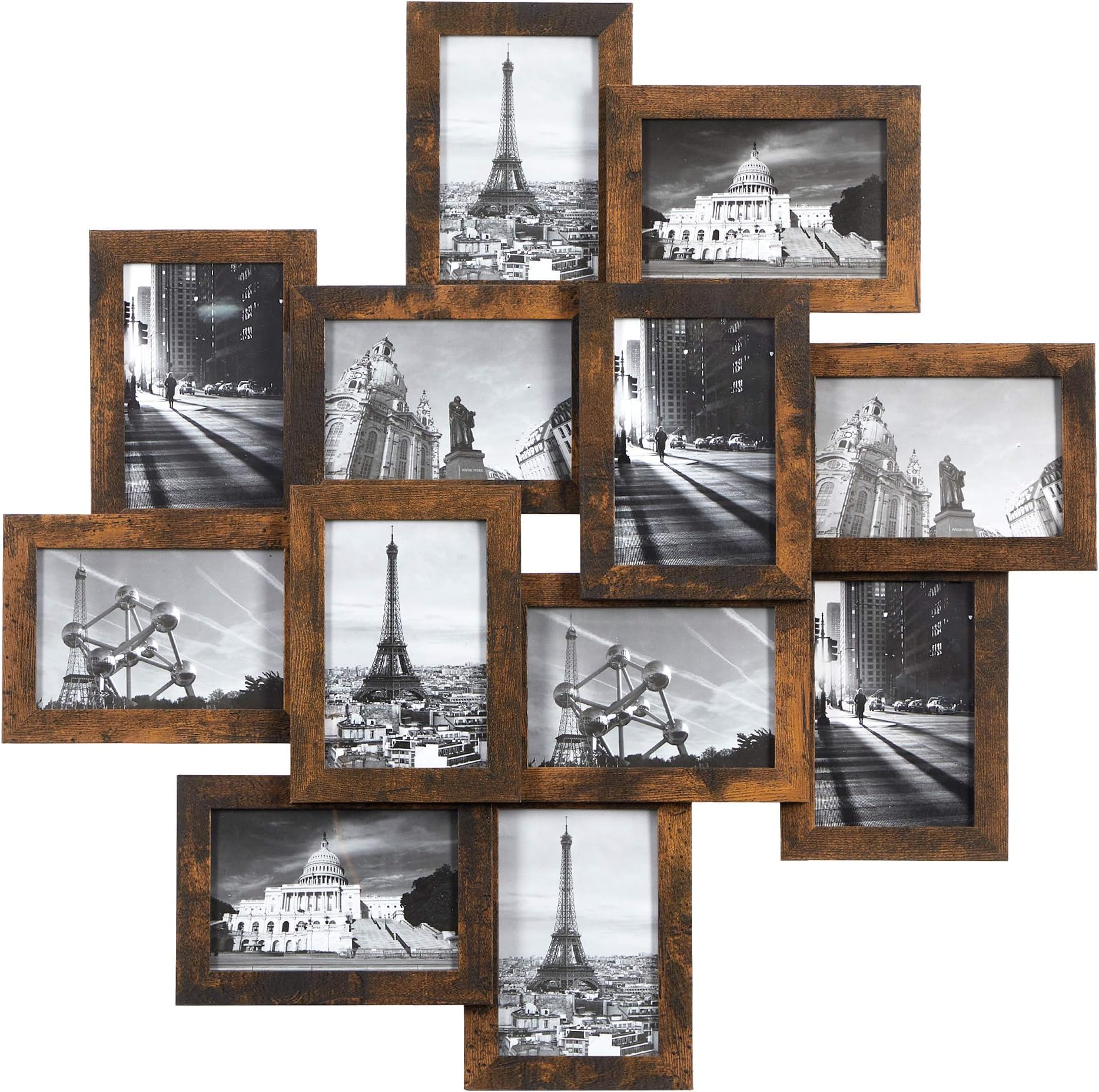Amazon.com - Malden Gray Puzzle Wall Collage Picture Frame