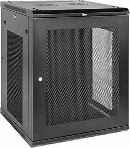 Amazon.com: Tecmojo Elite Collection 15U Wall Mount Server Cabinet IT ...