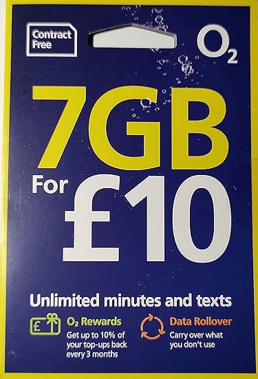 O2 sim Card Big Bundle Unlimited texts, Unlimited Minutes: Amazon.co.uk ...