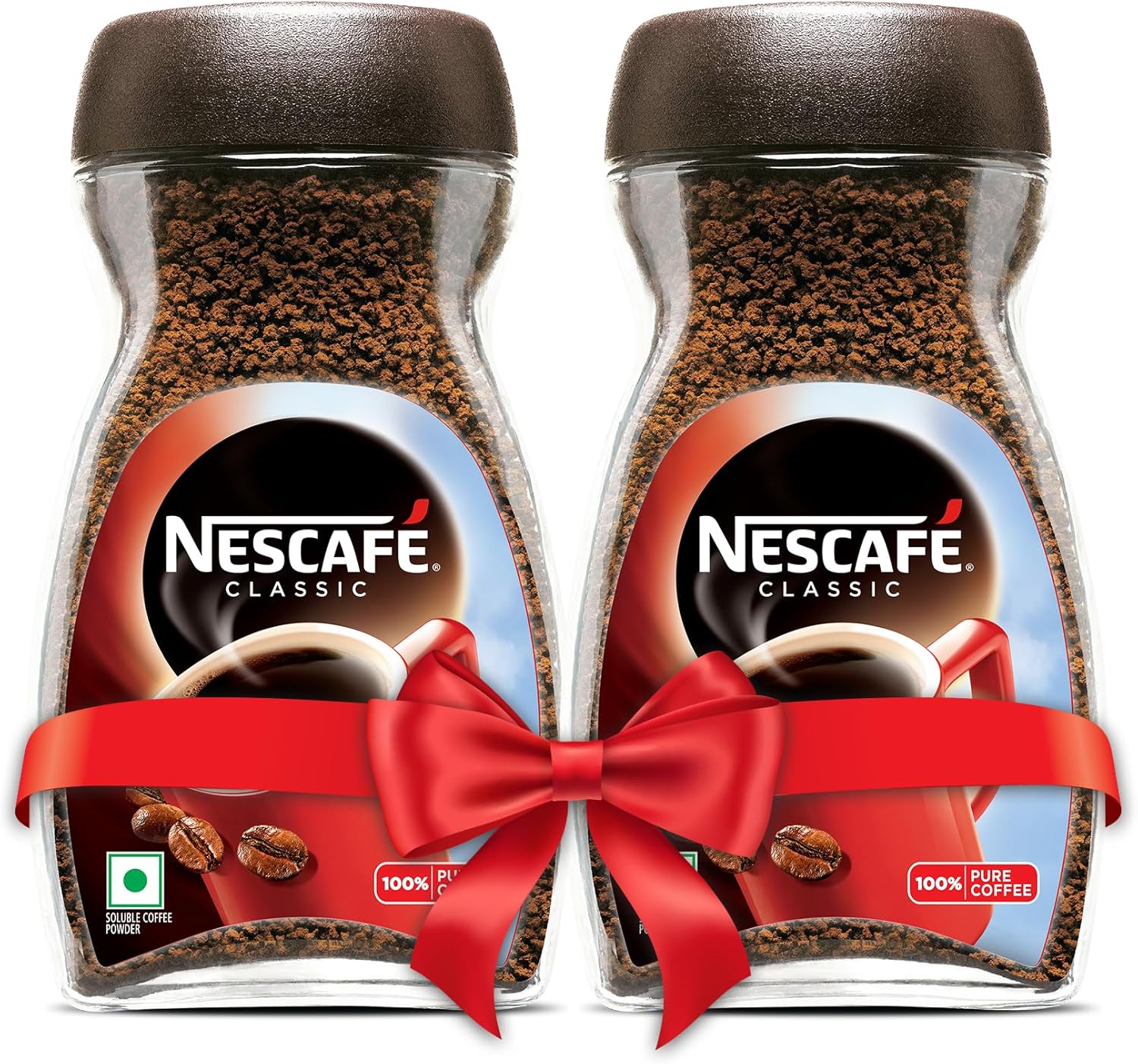 NESCAFE Classic Instant Coffee Powder | 100% Pure Coffee | 200g Jars ...