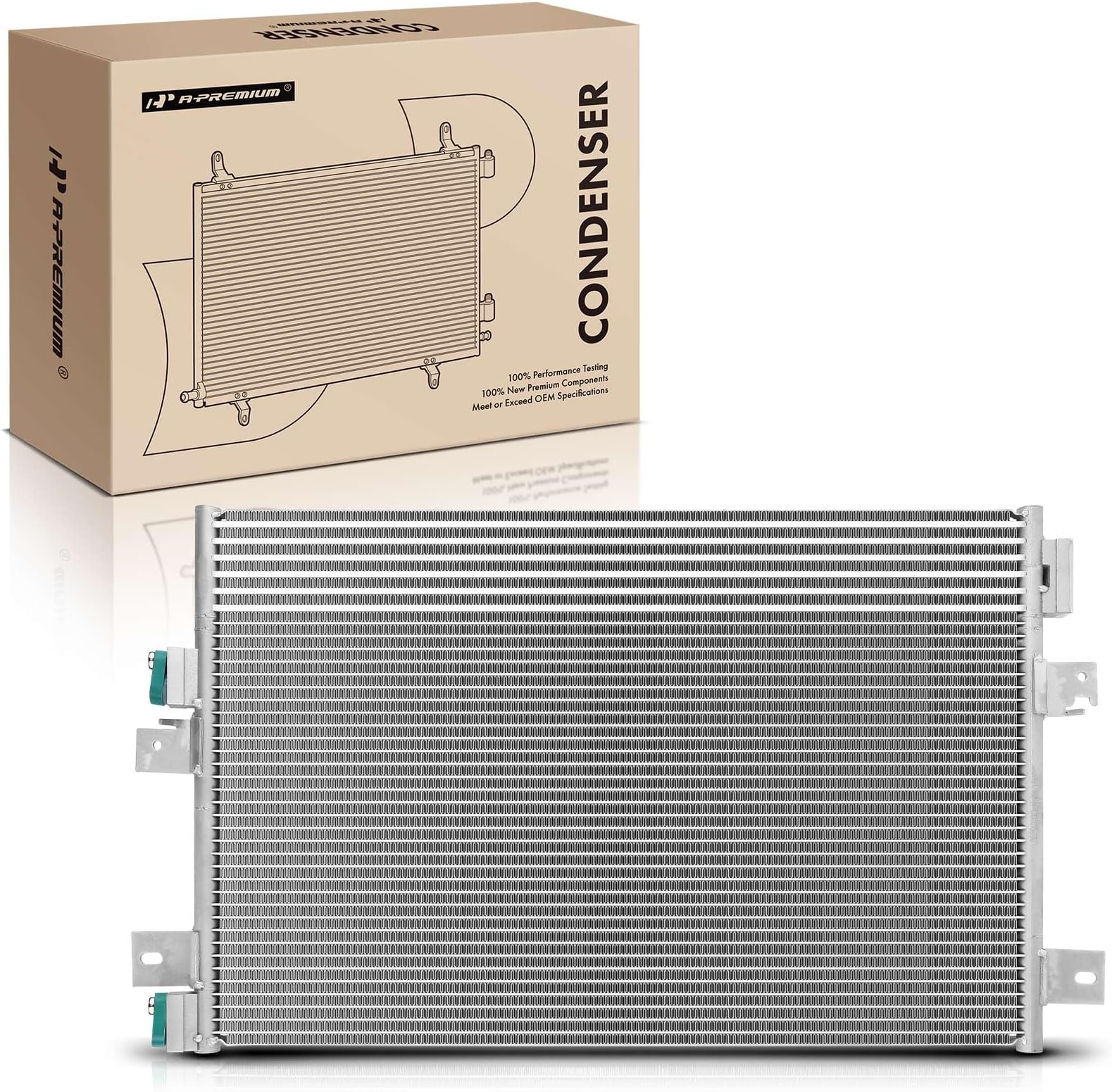 Amazon.com: A-Premium Air Conditioning A/C Condenser Compatible with ...