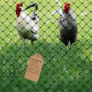 Amazon.com : Bird Netting for Chicken Coop Protection: Mesh Duty Barrier for Blueberry Bushes ...