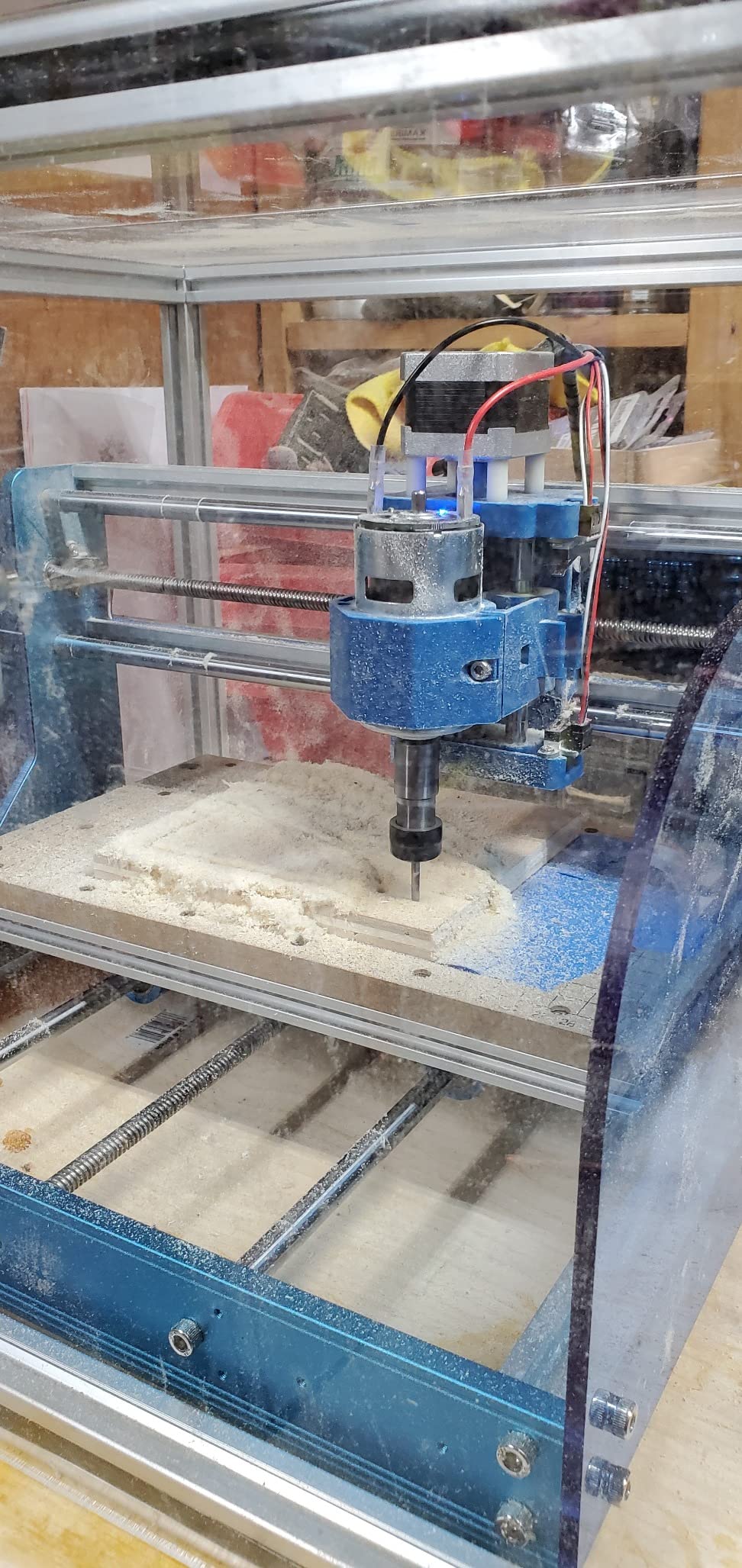 $7/mo - Finance Genmitsu GS-775M 20000RPM 775 CNC Spindle Motor with ...