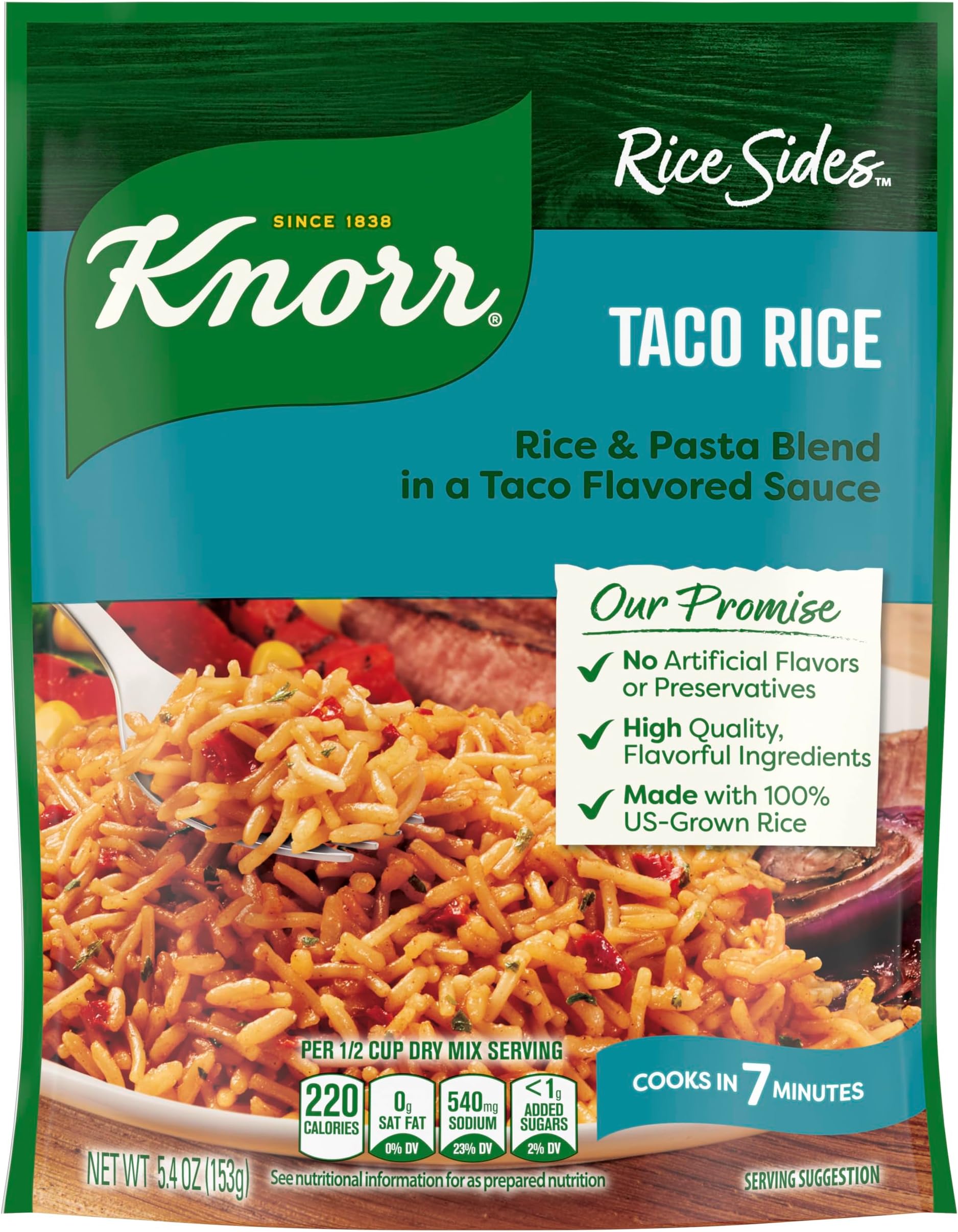 Amazon.com : Old El Paso Rice, Mexican Style Rice, Microwavable Pouch ...