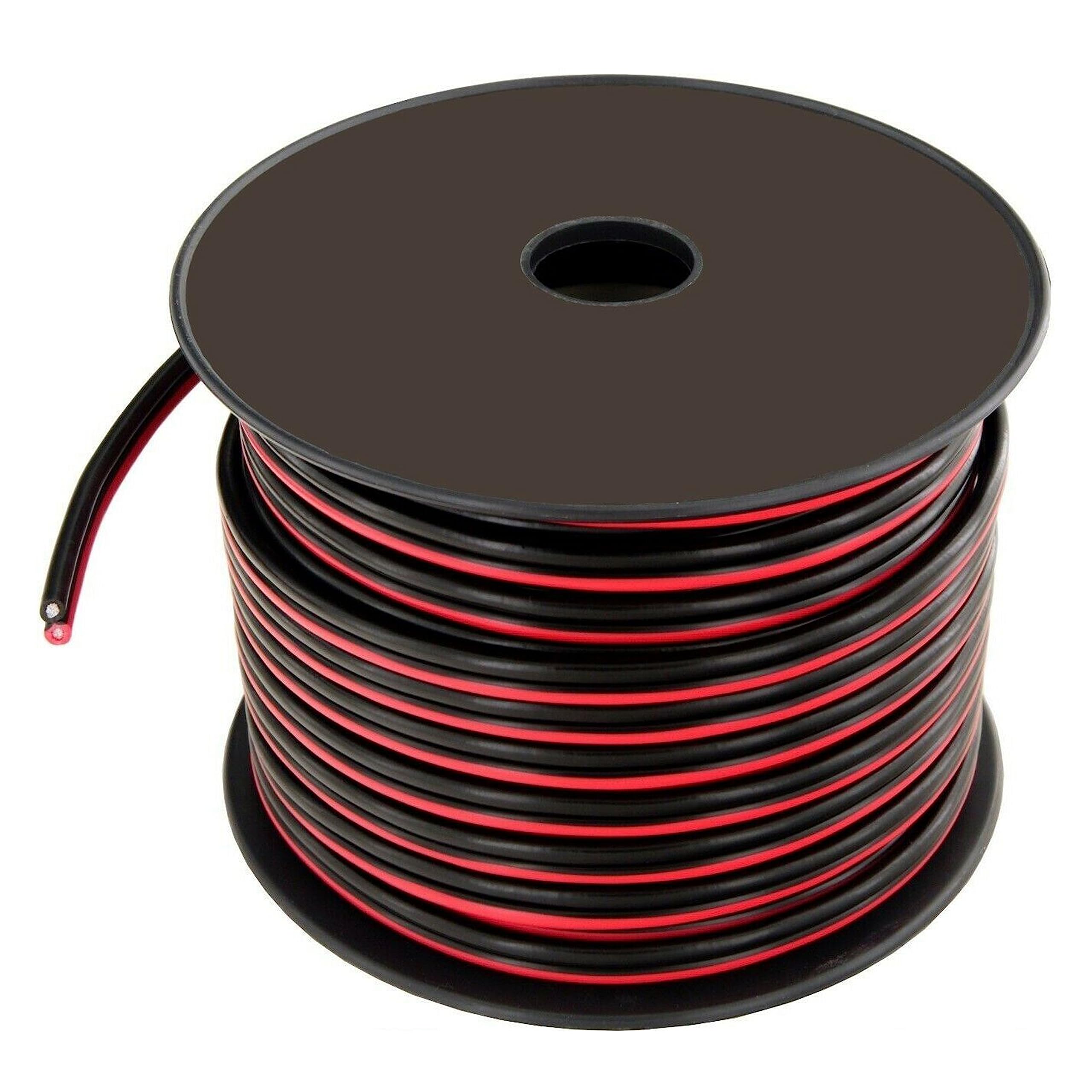 12V MAX CCA Wire Color in Red/Black | 2-Wire Bundle for Low Voltage ...
