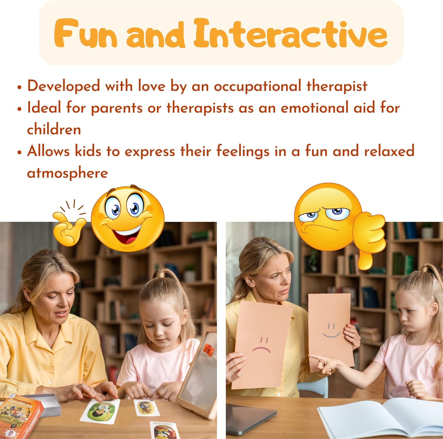 Buy Feelings Safari - Emotional Intelligence Flashcard Game - Developed ...