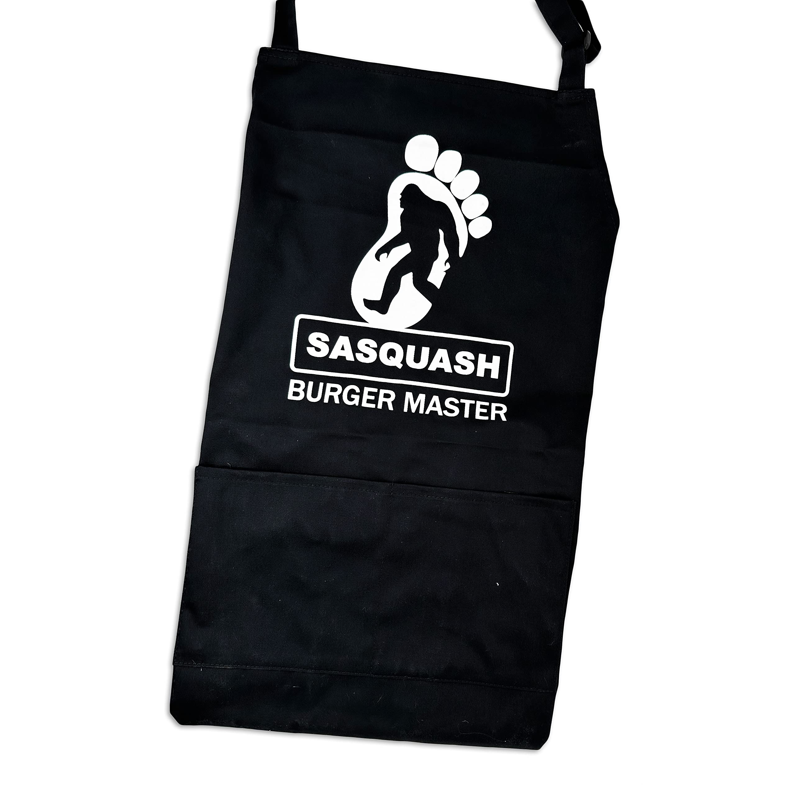 Snapklik.com : The Sasquash - Burger Master Heavy Duty Smash Burger Apron