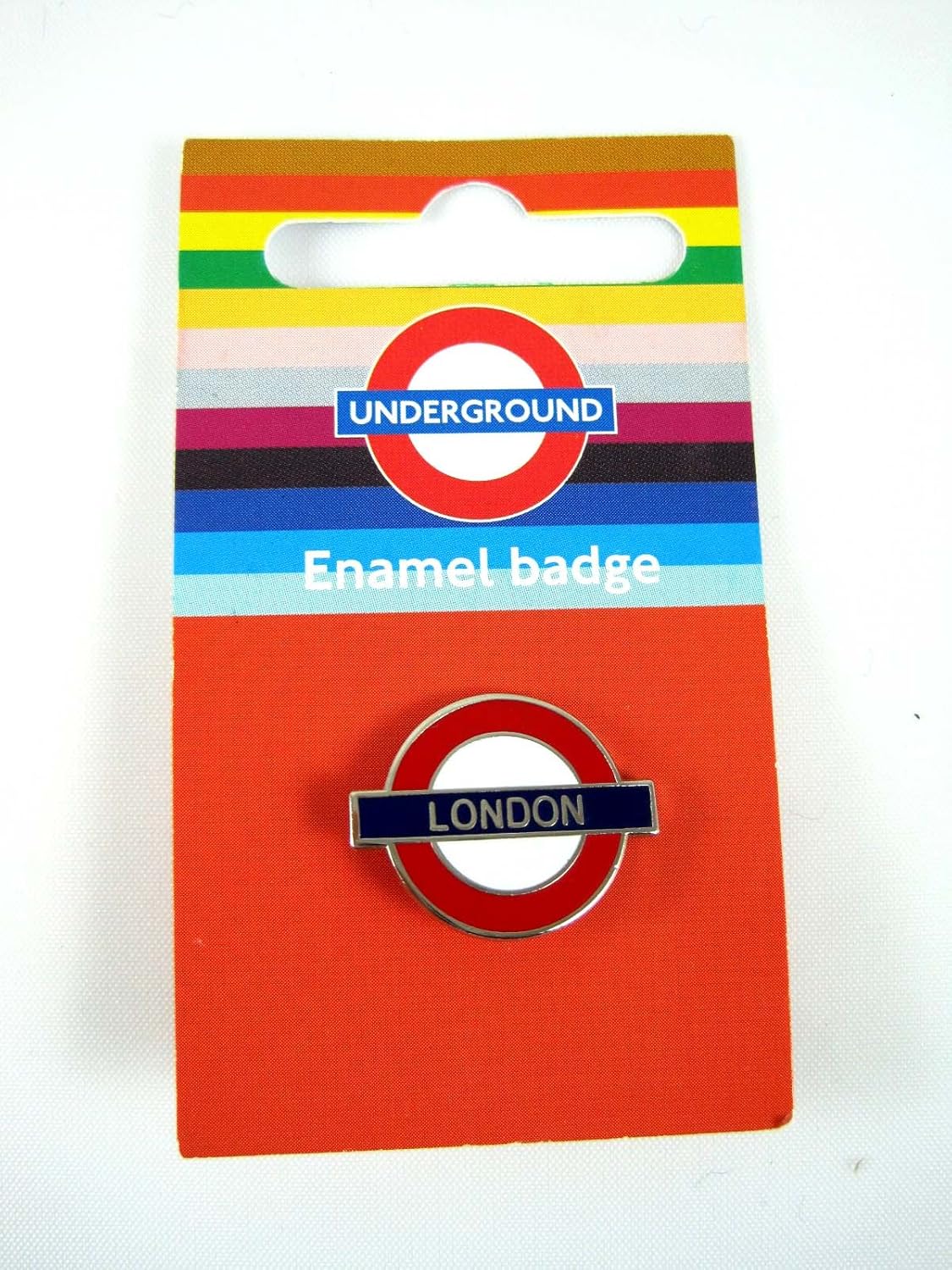 Amazon.com: Enamel Pin Badge "LONDON" Roundel, Transport for London ...