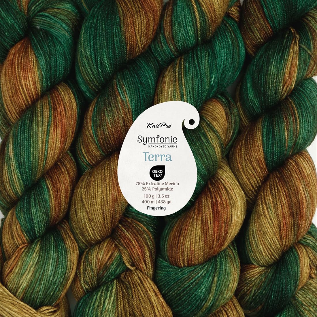 Amazon.com: KnitPro Symfonie Hand Dyed Yarn | Extra Fine Merino Wool ...