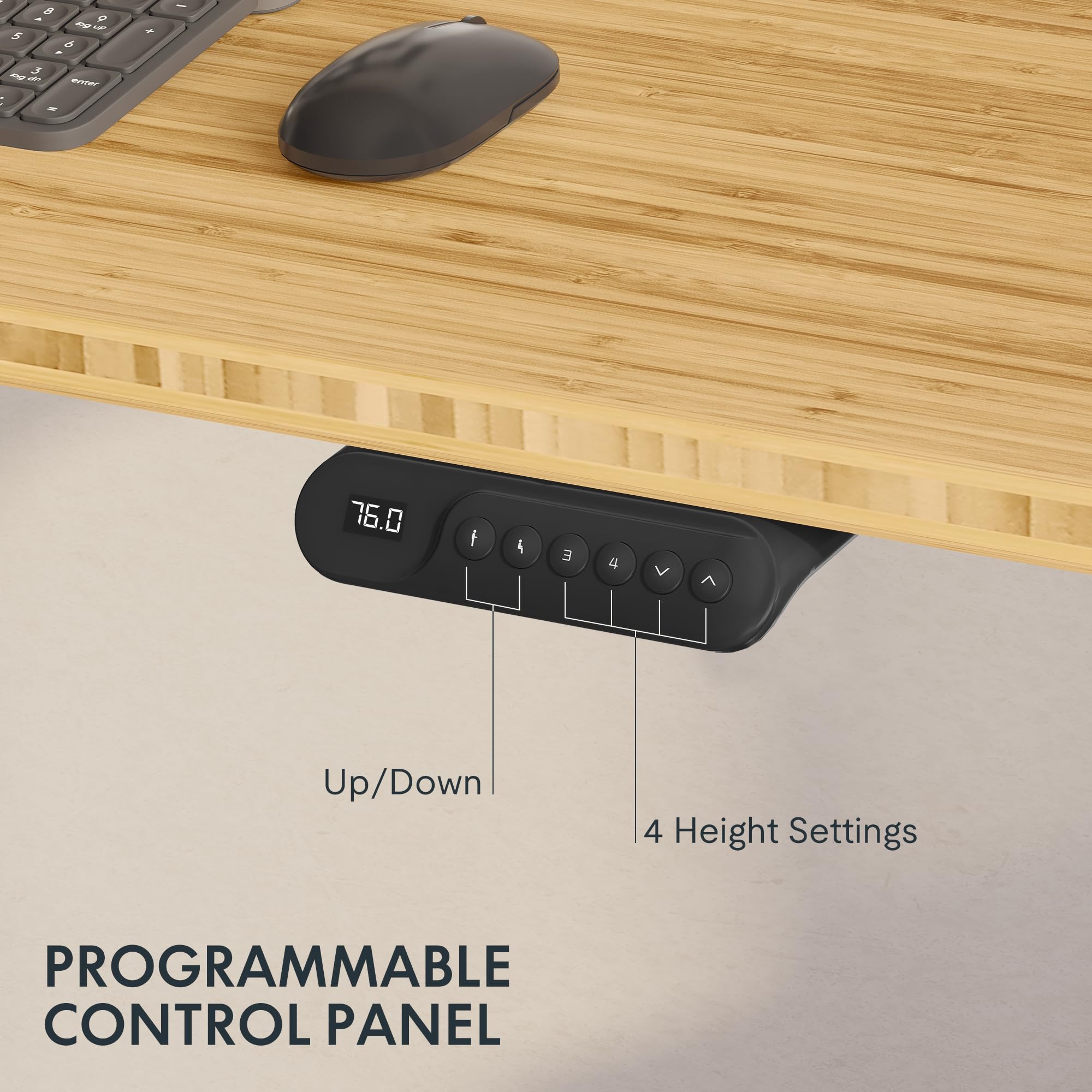 FLEXISPOT E6 Essential Bamboo... - B09KT1MH5V | Encarguelo.com