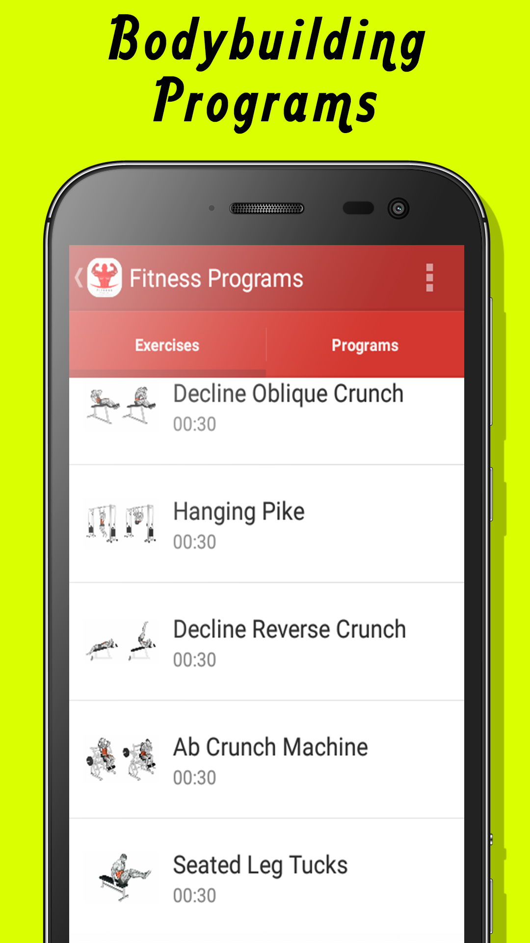 Bodybuilding Programs - App on Amazon Appstore
