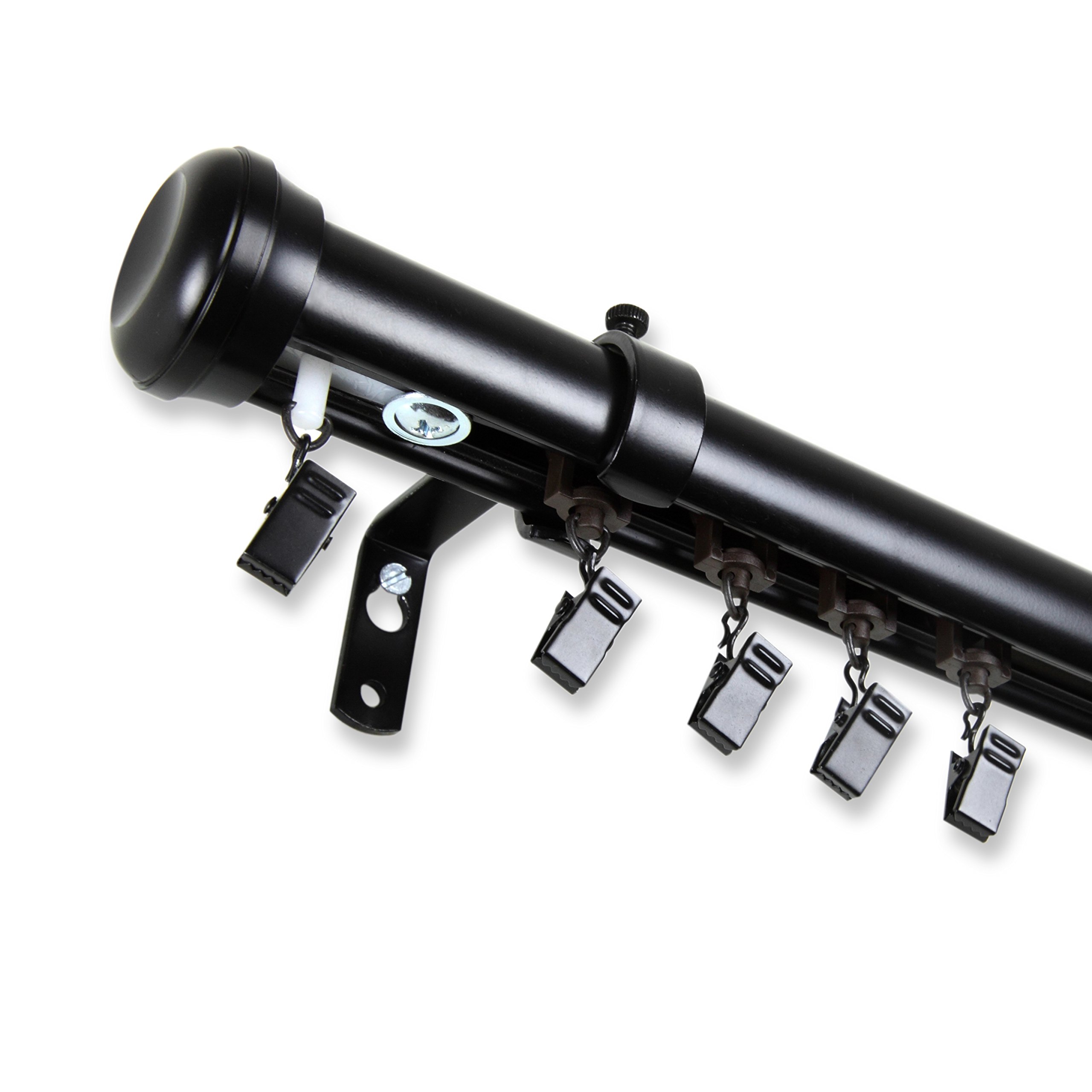 Amazon.com: A&F Rod Decor - Alloy Cordless Traverse Rod 48-86 inch ...