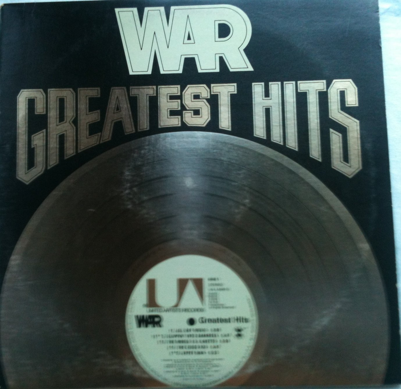 War - GREATEST HITS War 1976 (Vinyl-LP) UA-LA648-G - Amazon.com Music