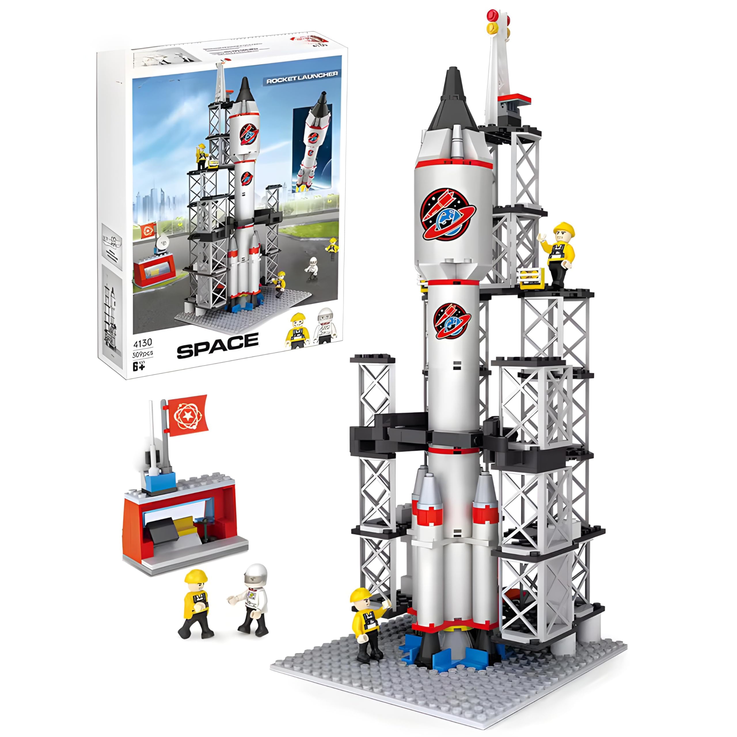 Elecart Space Shuttle Rocket Launch Building Blocks Set – 309 Pcs ...