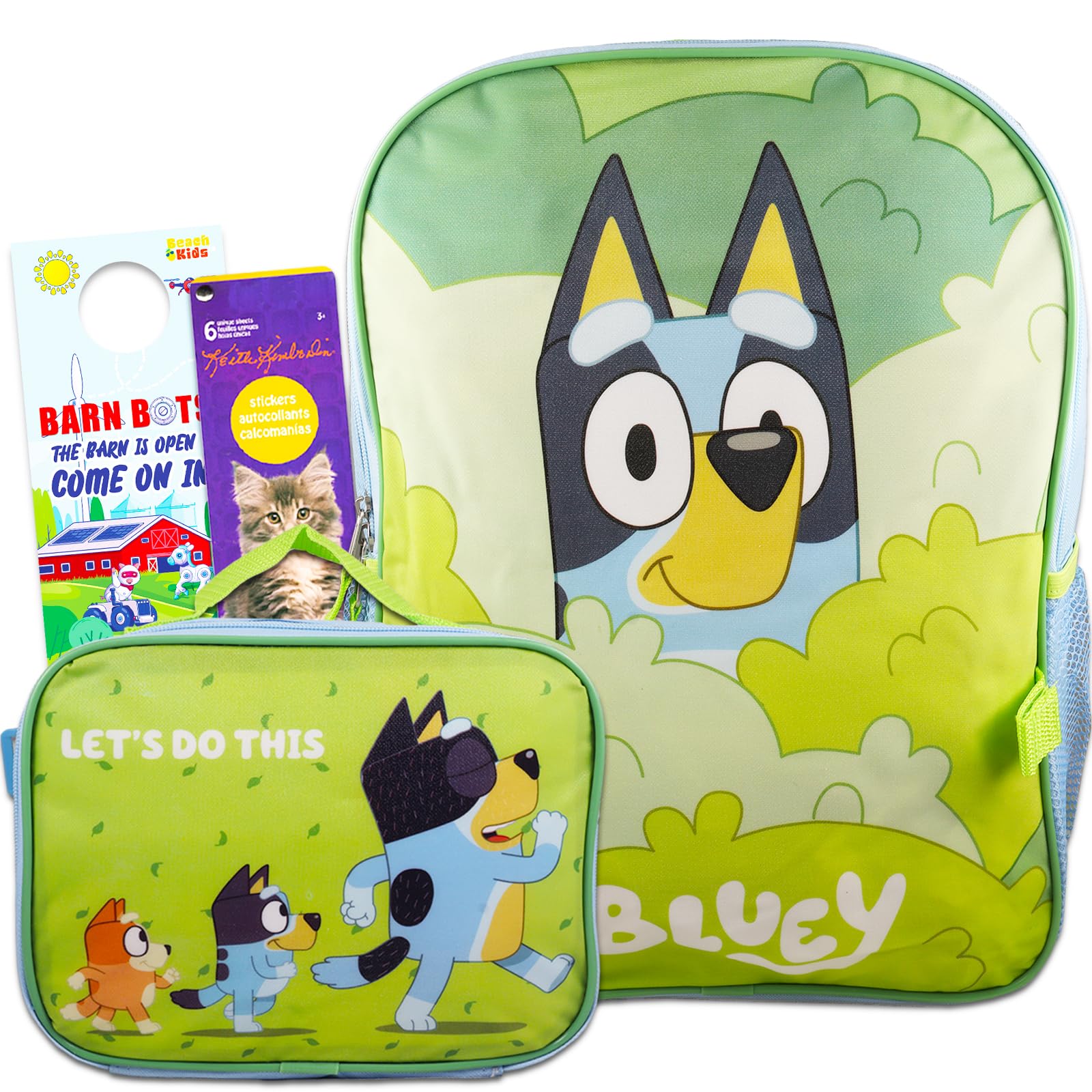 Color Shop Bluey Backpack And Lunch Bag For Kids 6 | Desertcart Barbados