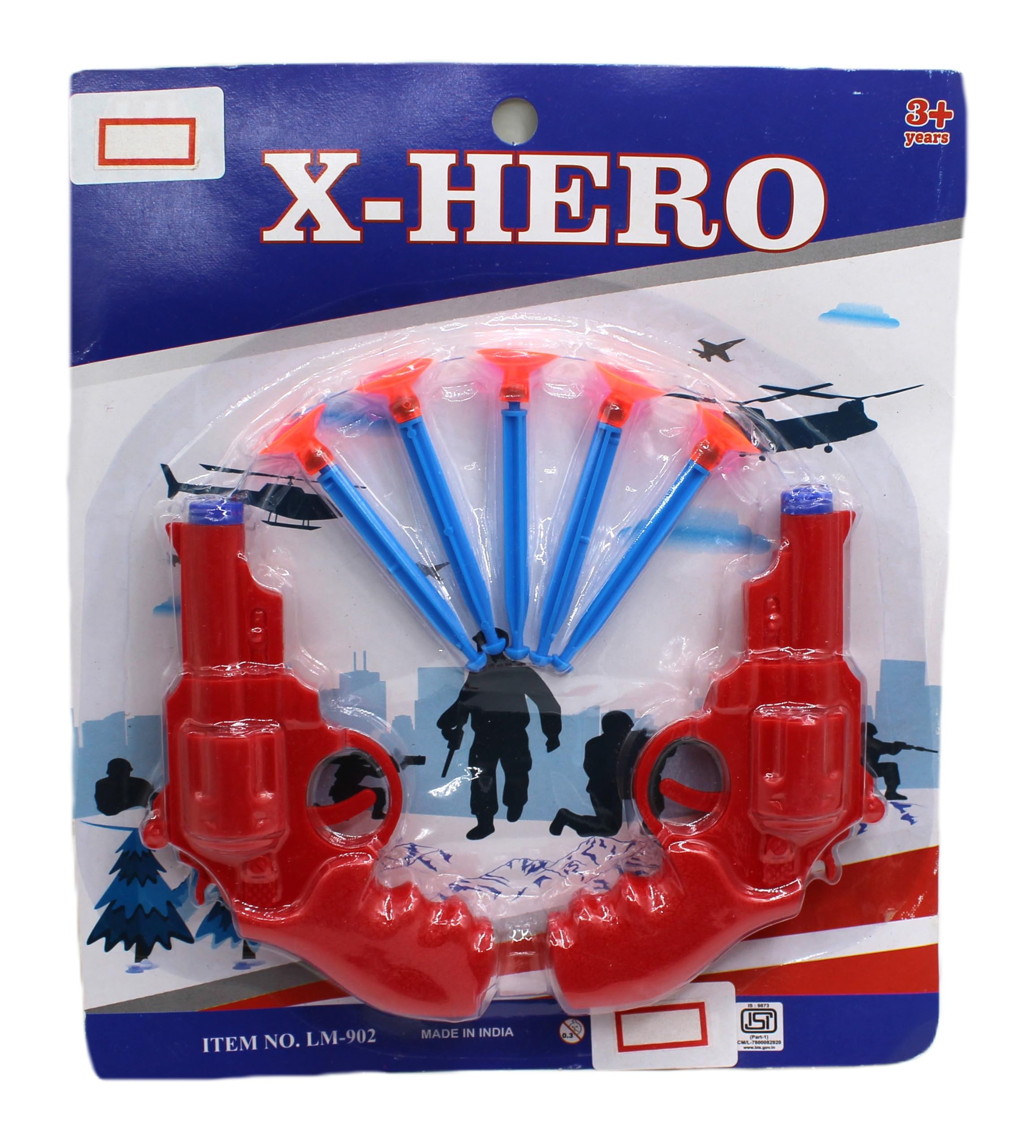 Neoinsta Medium Size Plastic Realistic Manual 2 Gun Toys for Kids with ...