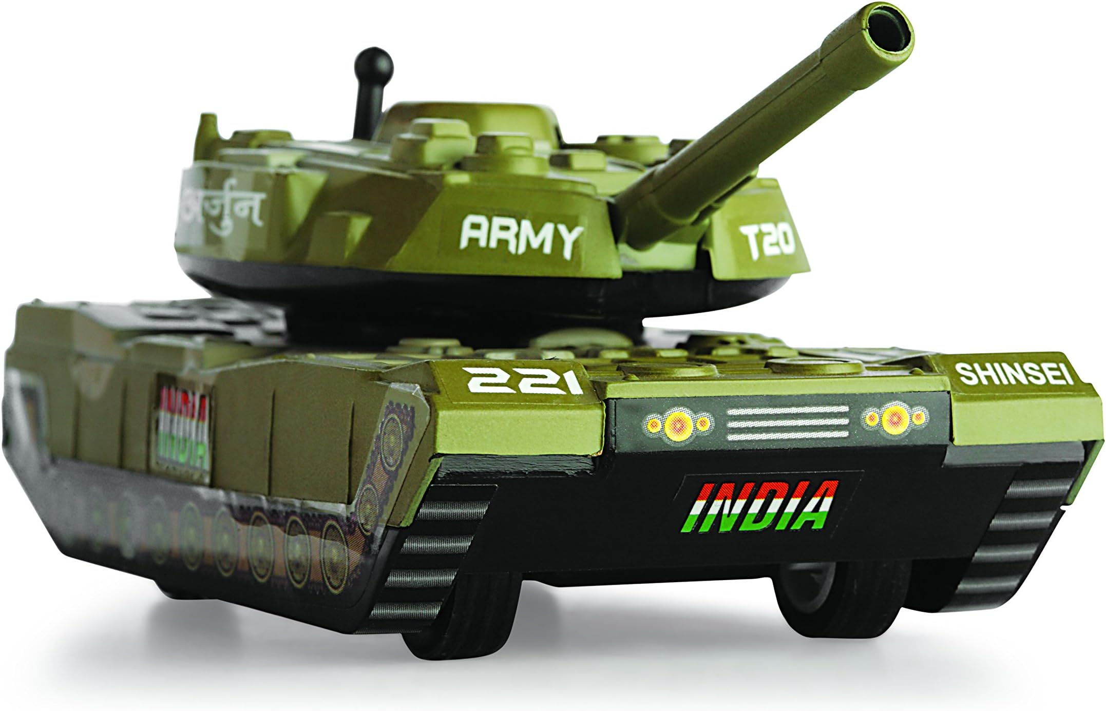 Buy Shinsei Toys Pull Back Battle Tank | Army Tank | Miniature Scaled ...