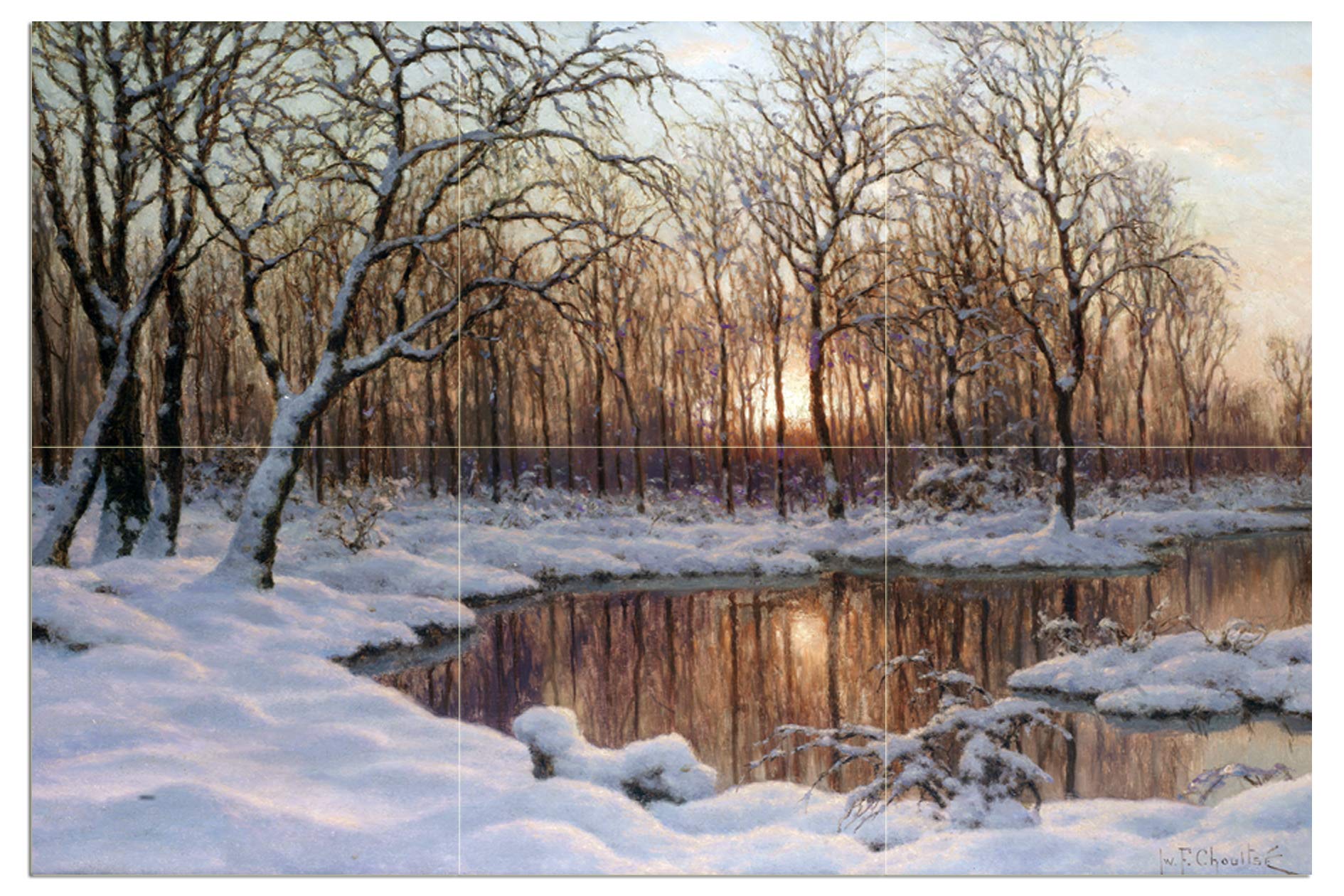 Winter Landscape Tile