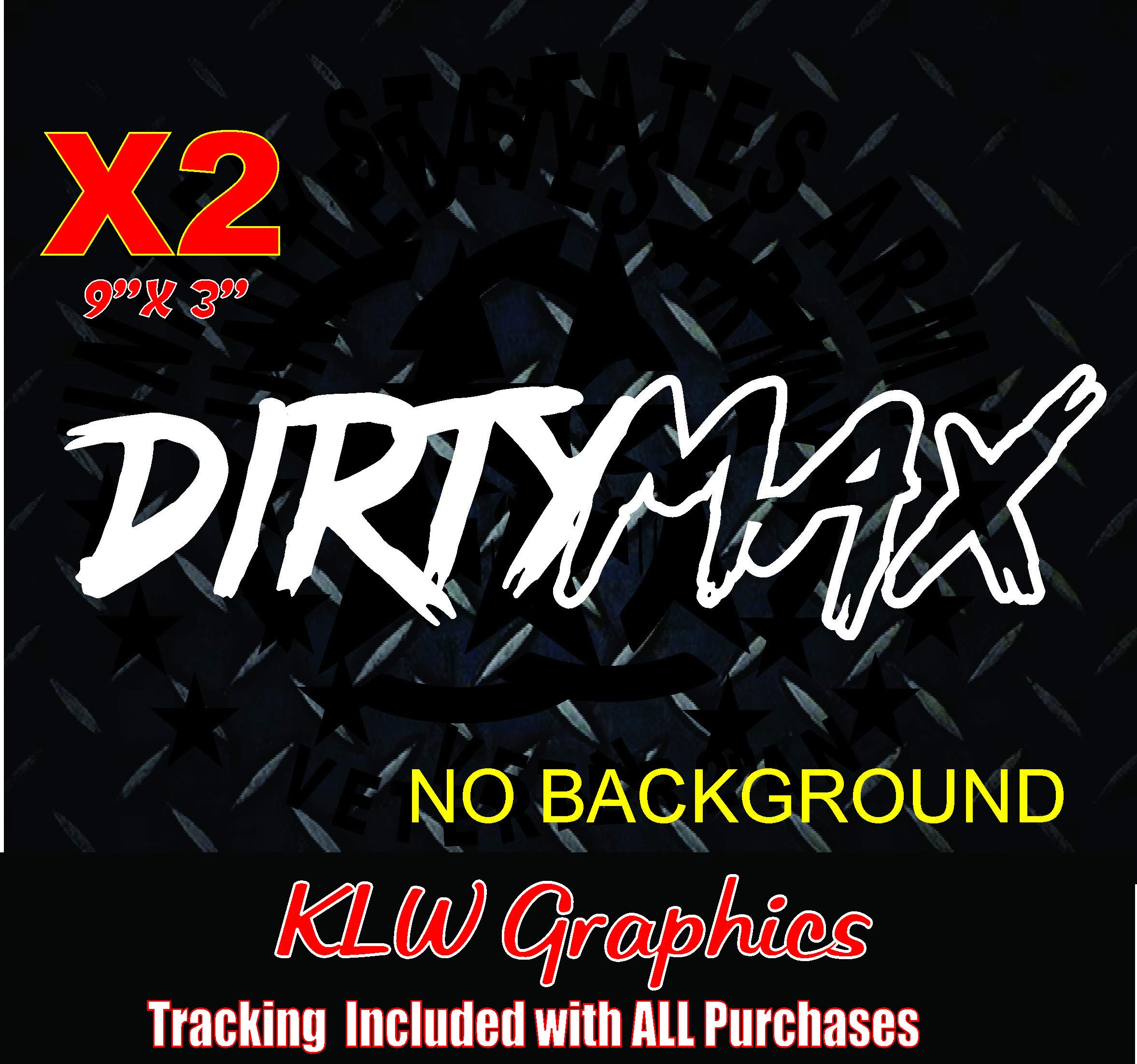 Duramax Diesel Stickers DURAMAX Decals 12" Window D Sticker For 6.6L