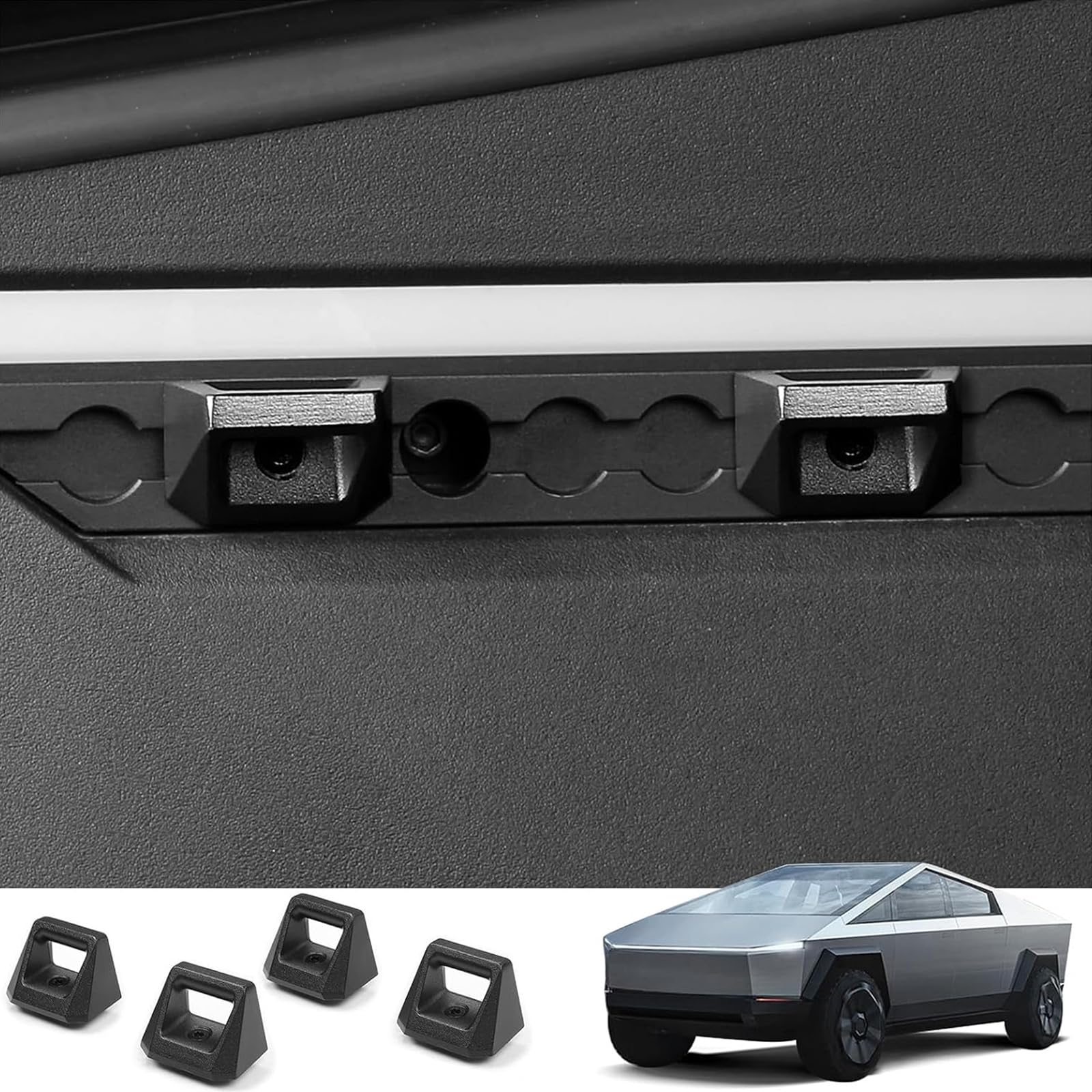 Amazon.com: Foronetry Bed Rail Track Hook Compatible with Tesla ...