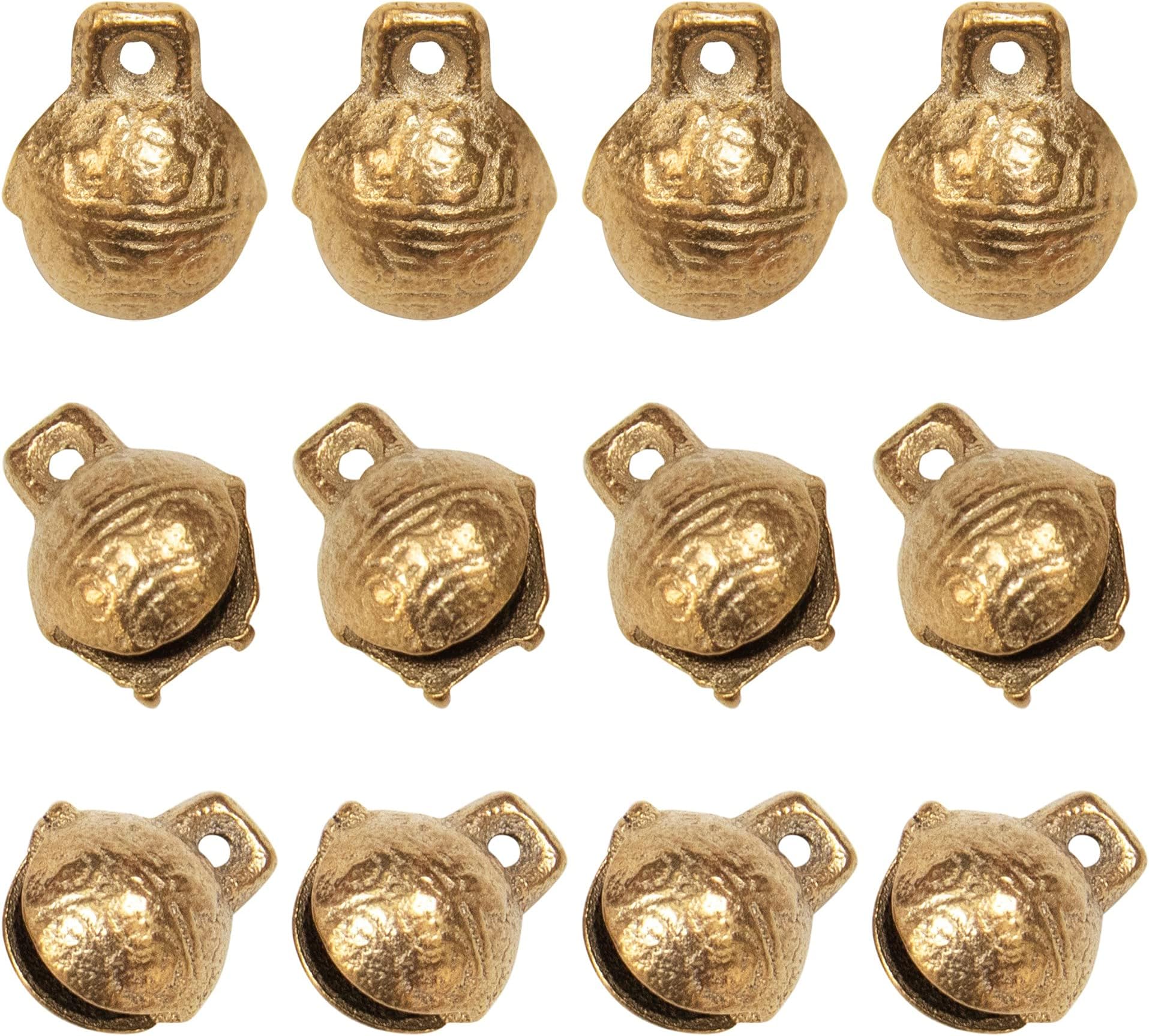 Amazon.com: LASSUM 200PCS 8mm Jingle Bells Small Bell Mini Bells for ...