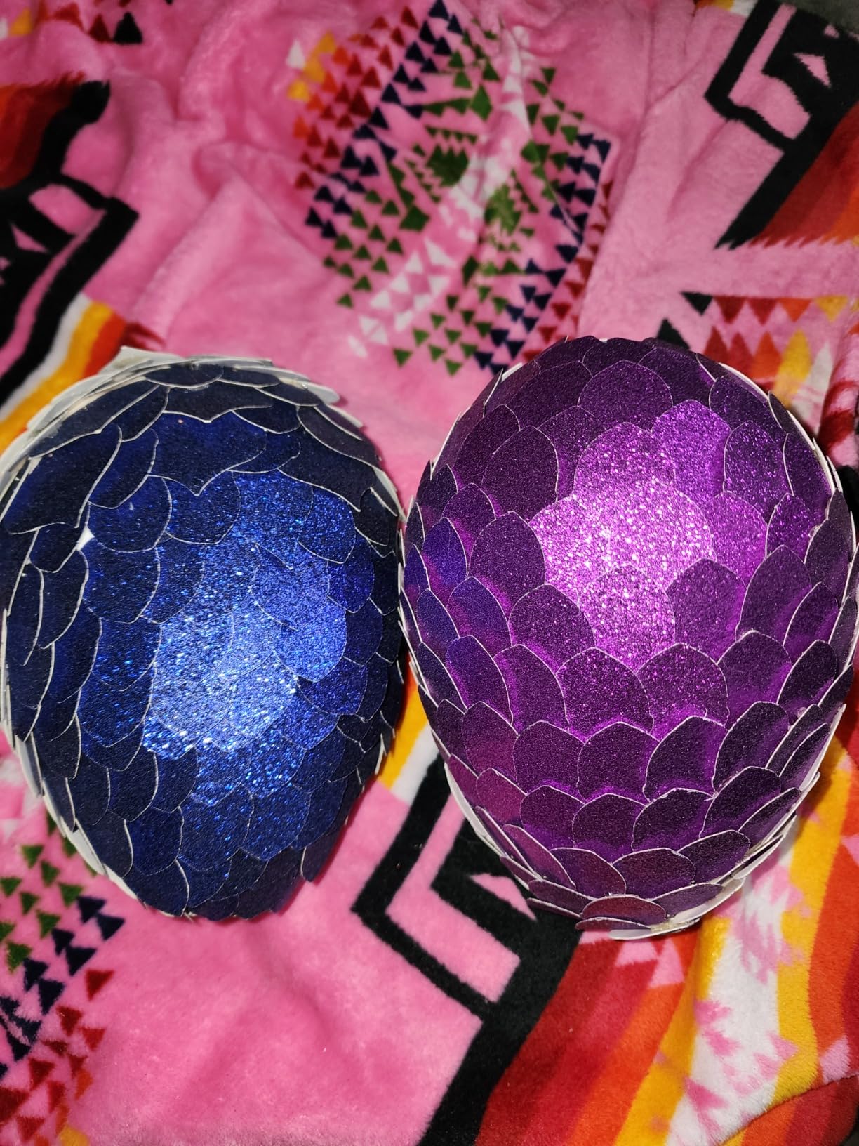 Amazon.com: 2Pcs 8 Inches White Eggs Easter Party Foam Eggs DIY ...