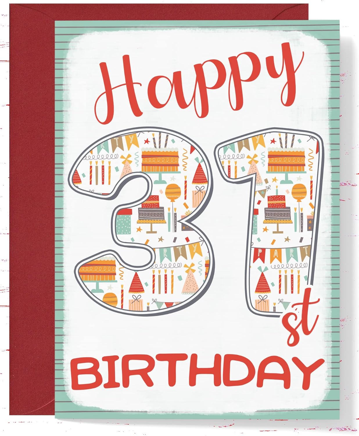 Amazon Happy 31st Birthday Card Birthday Card For 31 Year Old amazon-happy-31st-birthday-card-birthday-card-for-31-year-old