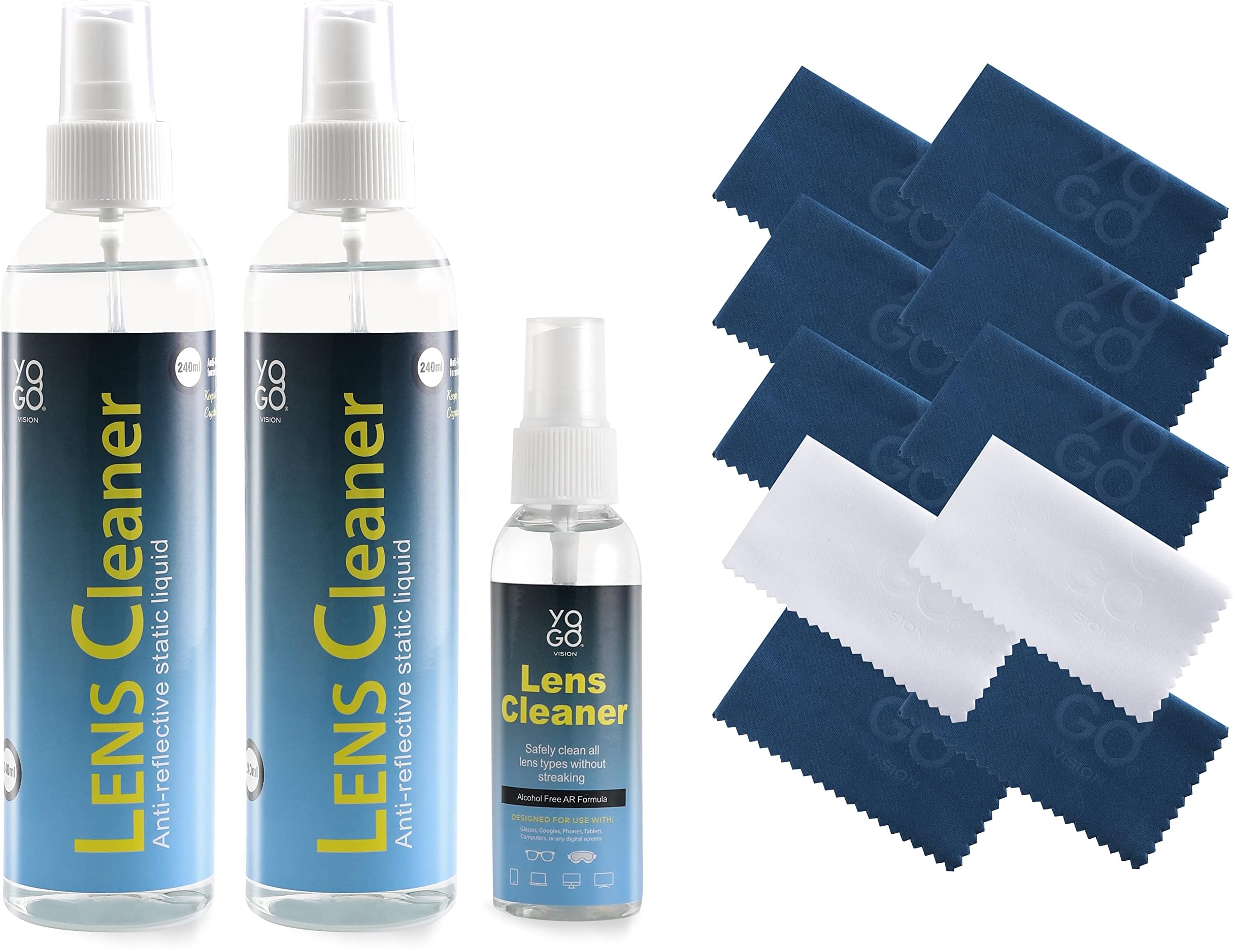 Amazon.com: Varilux Eyeglass Lens Cleaner Spray Kit | Varilux Glasses ...